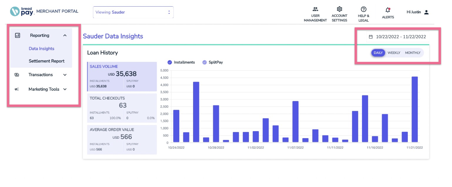 How to Navigate Through Your Merchant Portal Dashboard